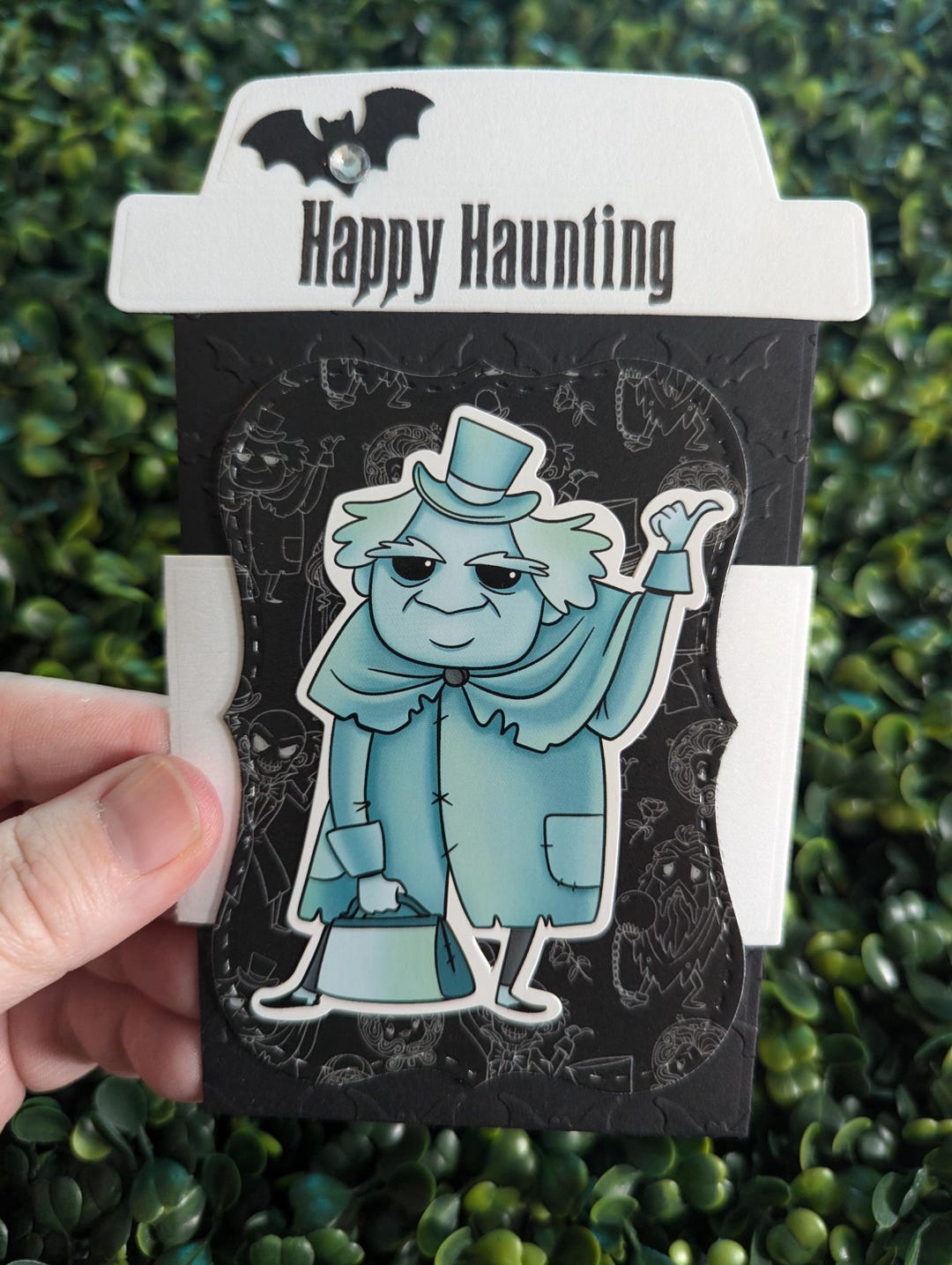 Haunted Mansion Ghost Gift Card Holder - Etsy