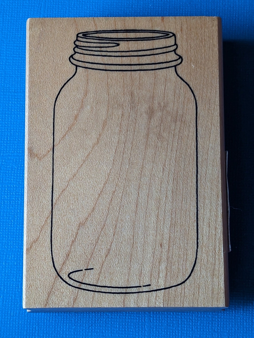 Mason Jar Stamp - Etsy
