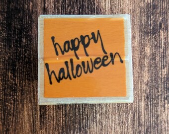 Halloween Ghost Rubber Stamp, Here for the Boos J34915 Wood Mounted - Etsy