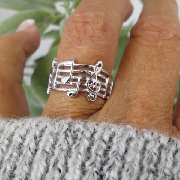 Music Ring - Etsy
