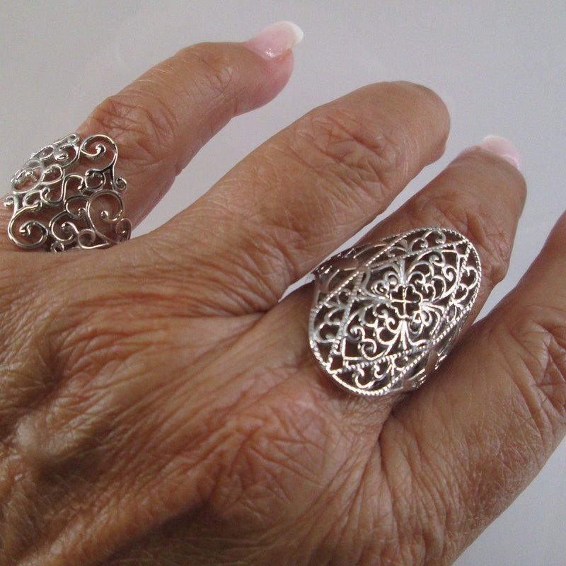 Filigree Wrap Ring - Etsy