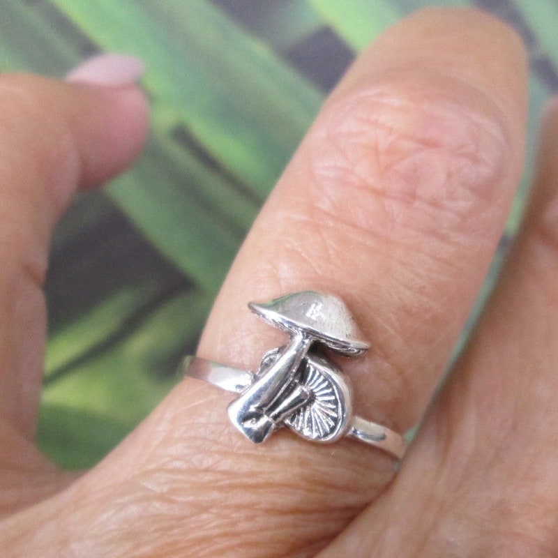 Mushroom Ring - Etsy