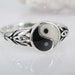 Yin and Yang Ringsterling Silver Yinyang Ring,925 Yin-yang Ring,dainty ...