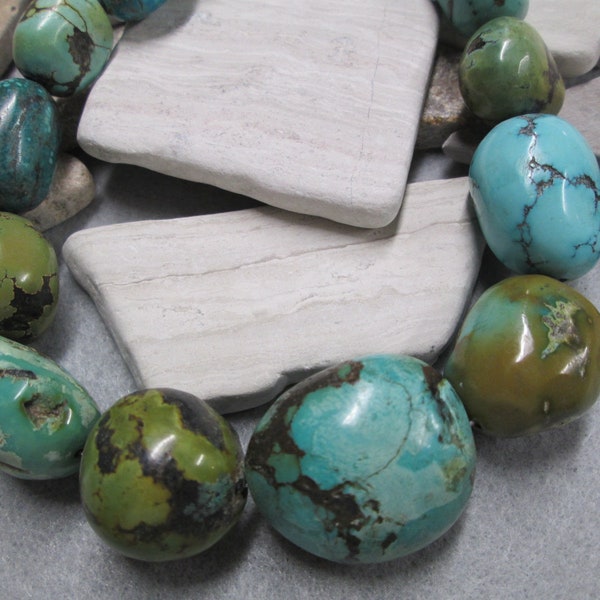 Chunky Turquoise - Etsy
