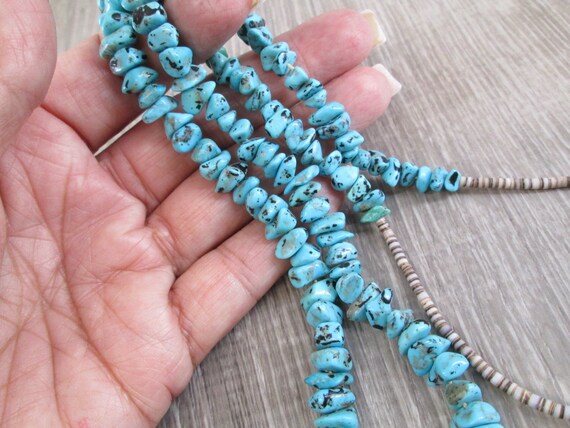 Native Genuine Turquoise Necklace>Turquoise Necklace,… - Gem