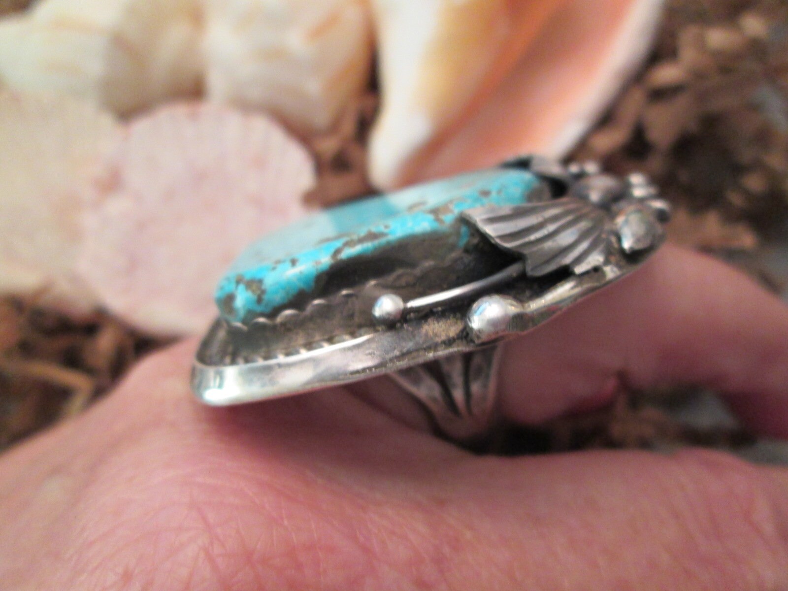 Navajo Handcrafted 925 Sterling Genuine Fox Turquoise - Etsy