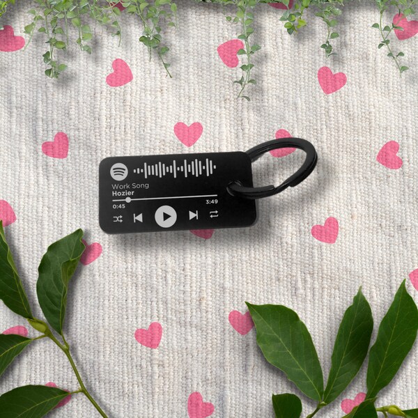 Spotify Keychain - Etsy