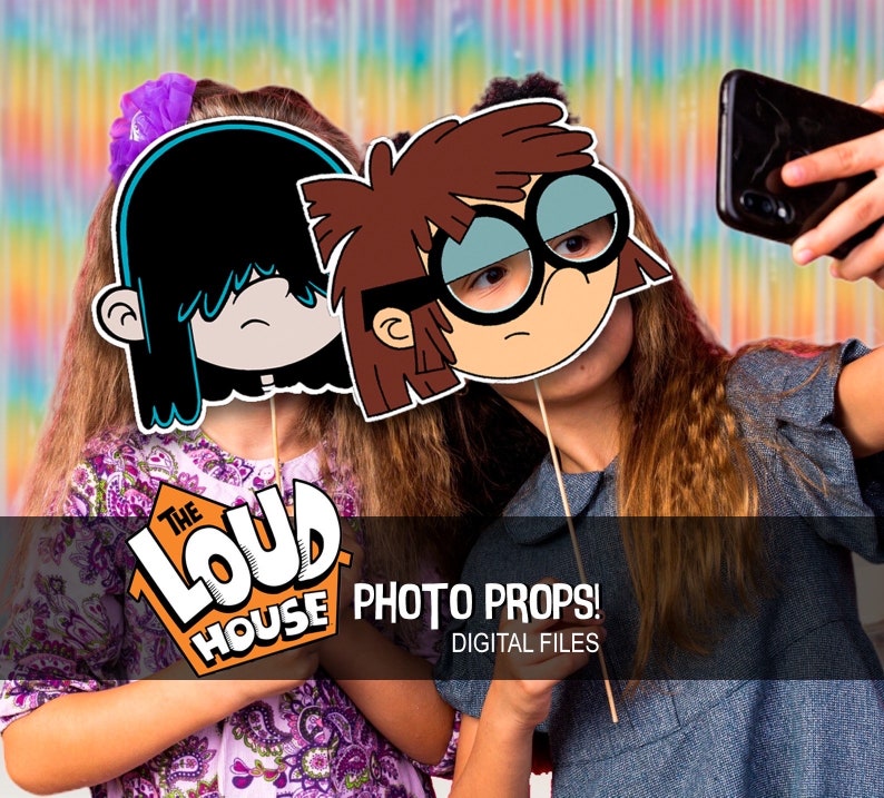 THE LOUD HOUSE Photo Props, Birthday, Party - Etsy Australia