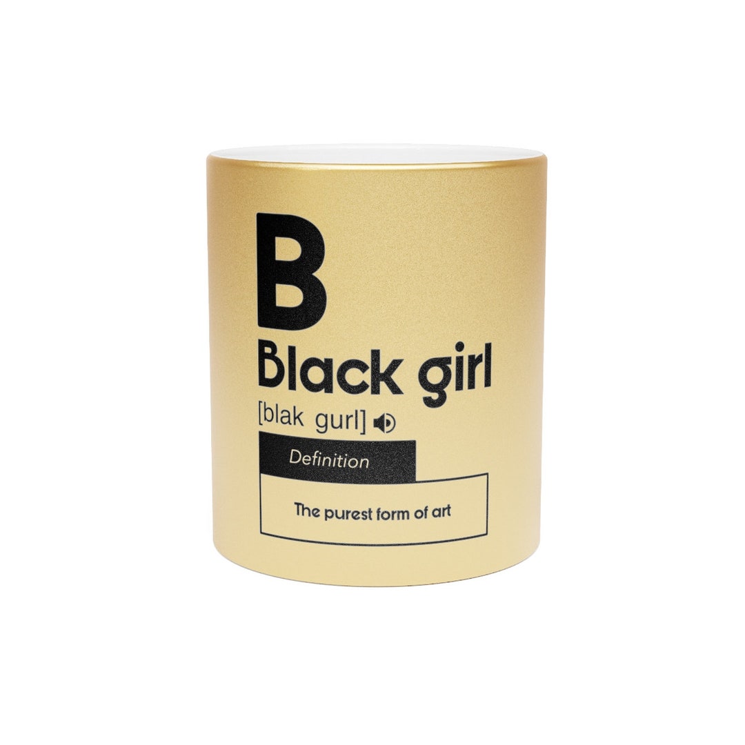 Black Girl Mug Coffee Mug Black Girl Coffee Coffee Lover Etsy
