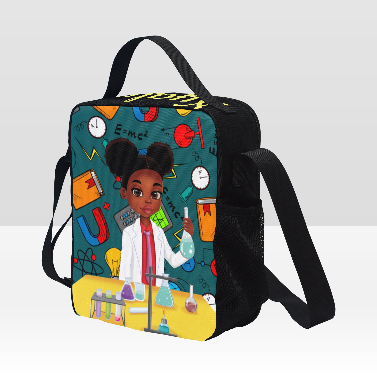 Black Girl Bookbag Black Girl Backpack Custom Backpack - Etsy