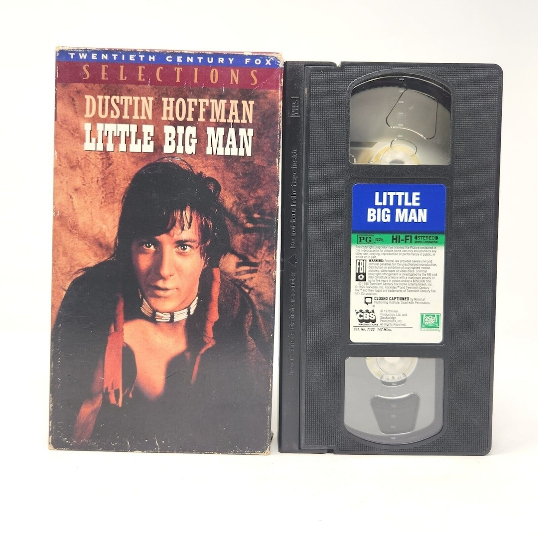 Little Big Man VHS 19701996 Dustin Hoffman Faye Dunaway - Etsy