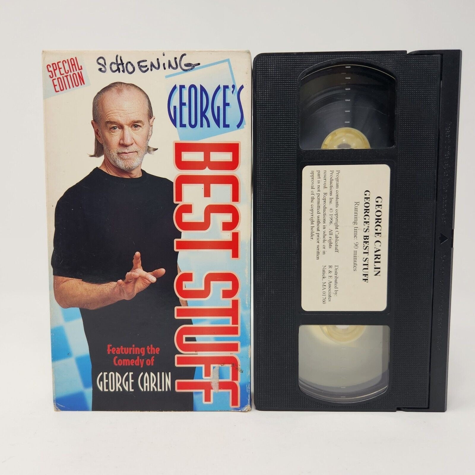 George Carlin Best Stuff VHS, 1996 Stand up Comedy v10 - Etsy