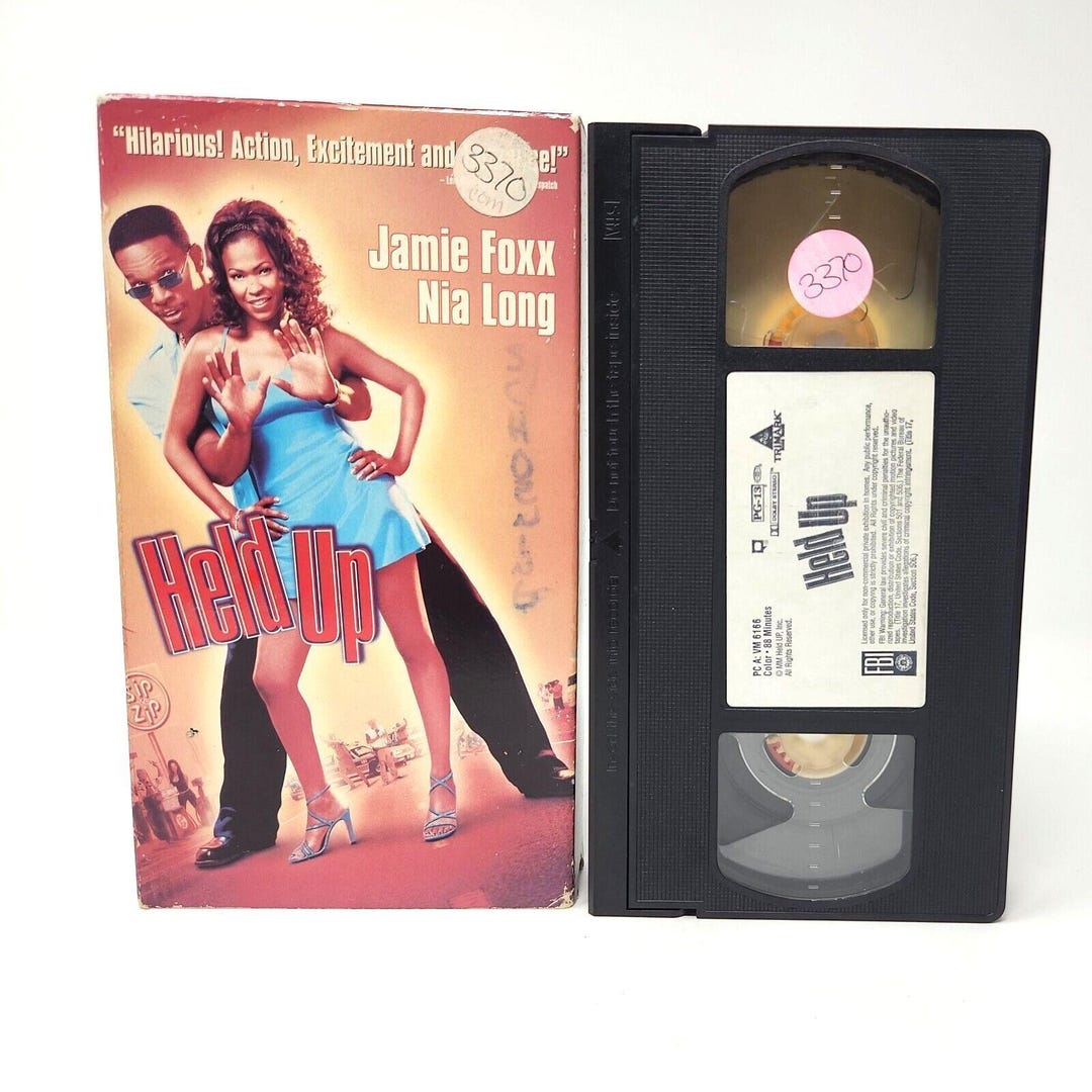 Held up (VHS, 2000) Jamie Foxx, Nia Long, Trimark (v3) - Etsy