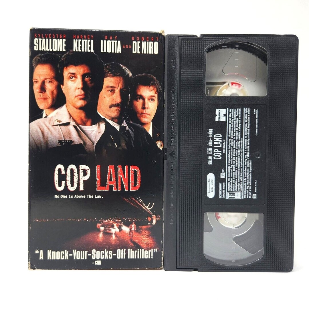 Cop Land VHS 1998 Sylvester Stallone, Ray Liotta, Robert De Niro v12 - Etsy
