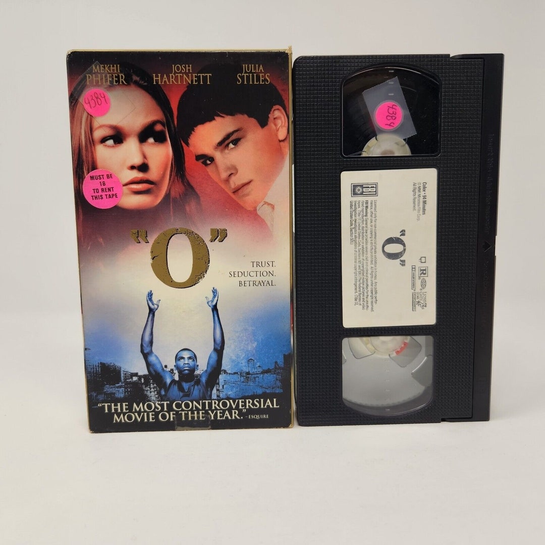 O VHS, 2001 Josh Hartnett, Julia Stiles, Mekhi Phifer, Rated R v11 - Etsy