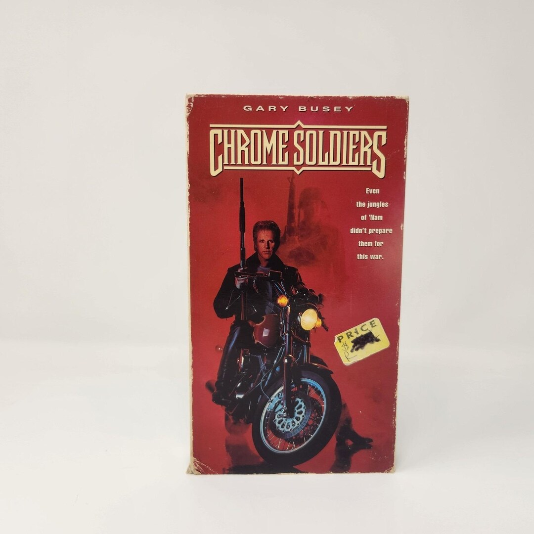 Chrome Soldiers (VHS, 1993) Gary Busey, Ray Sharkey, Yaphet Kotto (vhs ...