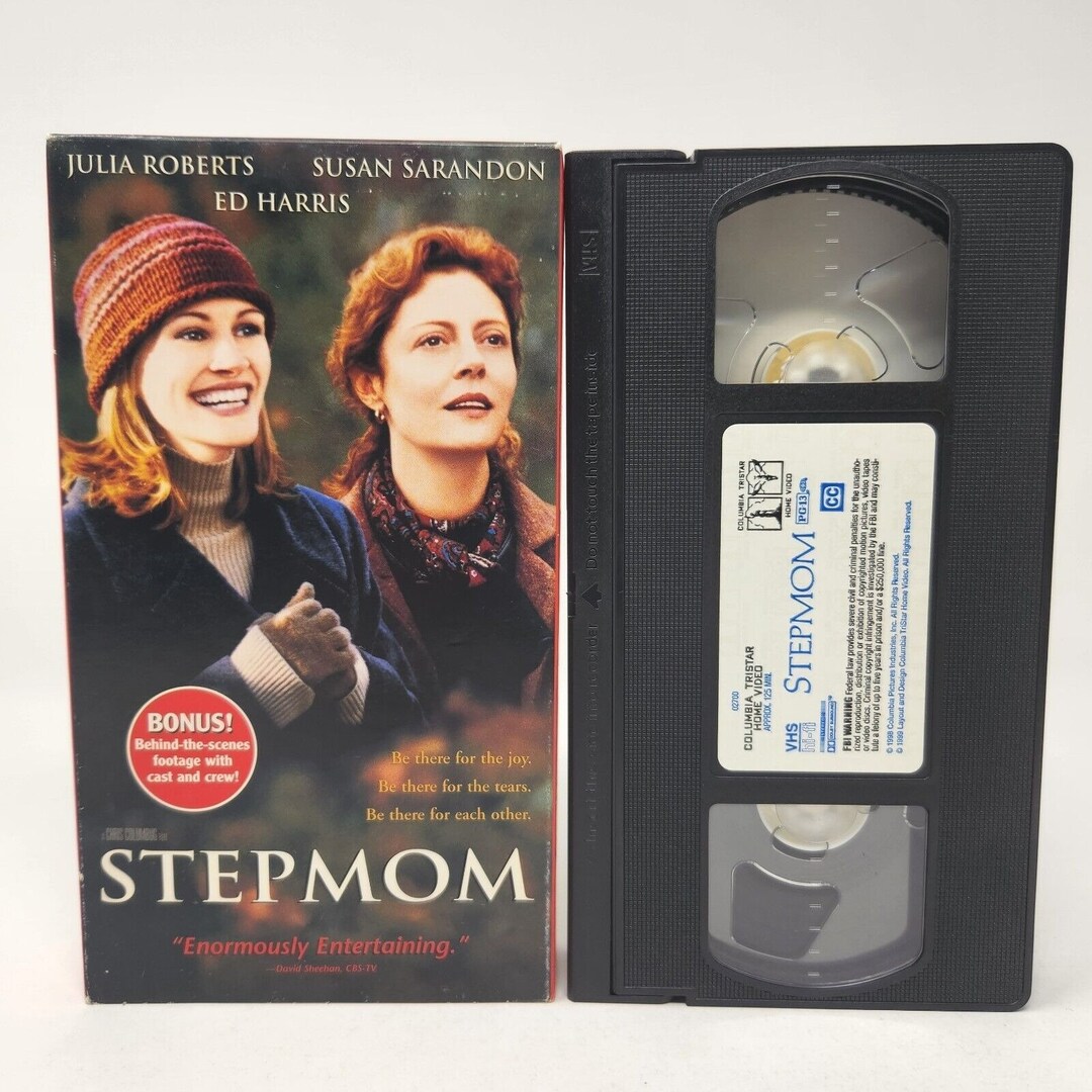Stepmom Vhs 1999 Julia Roberts Susan Sarandon Ed Harris Rated Pg 13