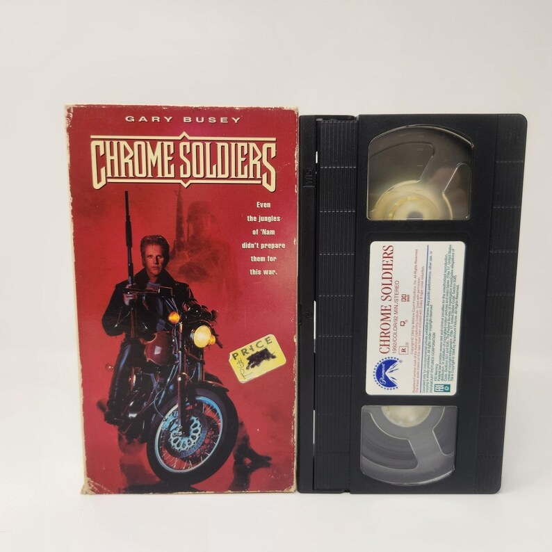Chrome Soldiers (VHS, 1993) Gary Busey, Ray Sharkey, Yaphet Kotto (vhs ...