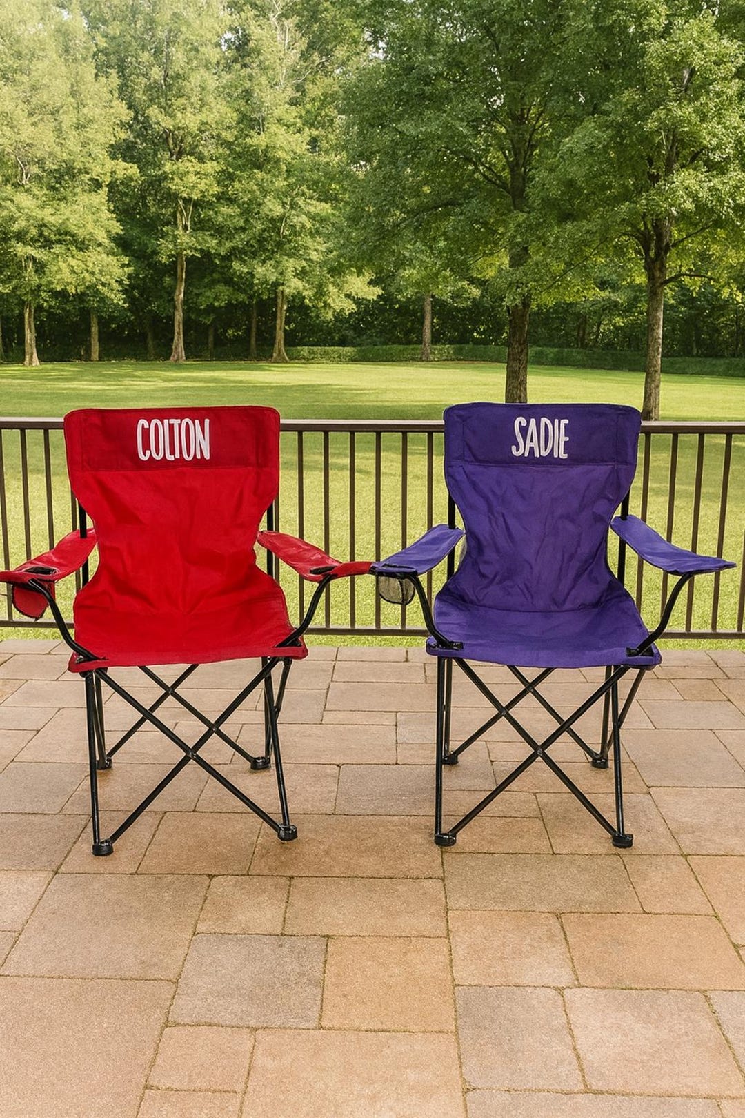 Personalized Camping Chair, Adult Size, Custom Name Gift - Etsy