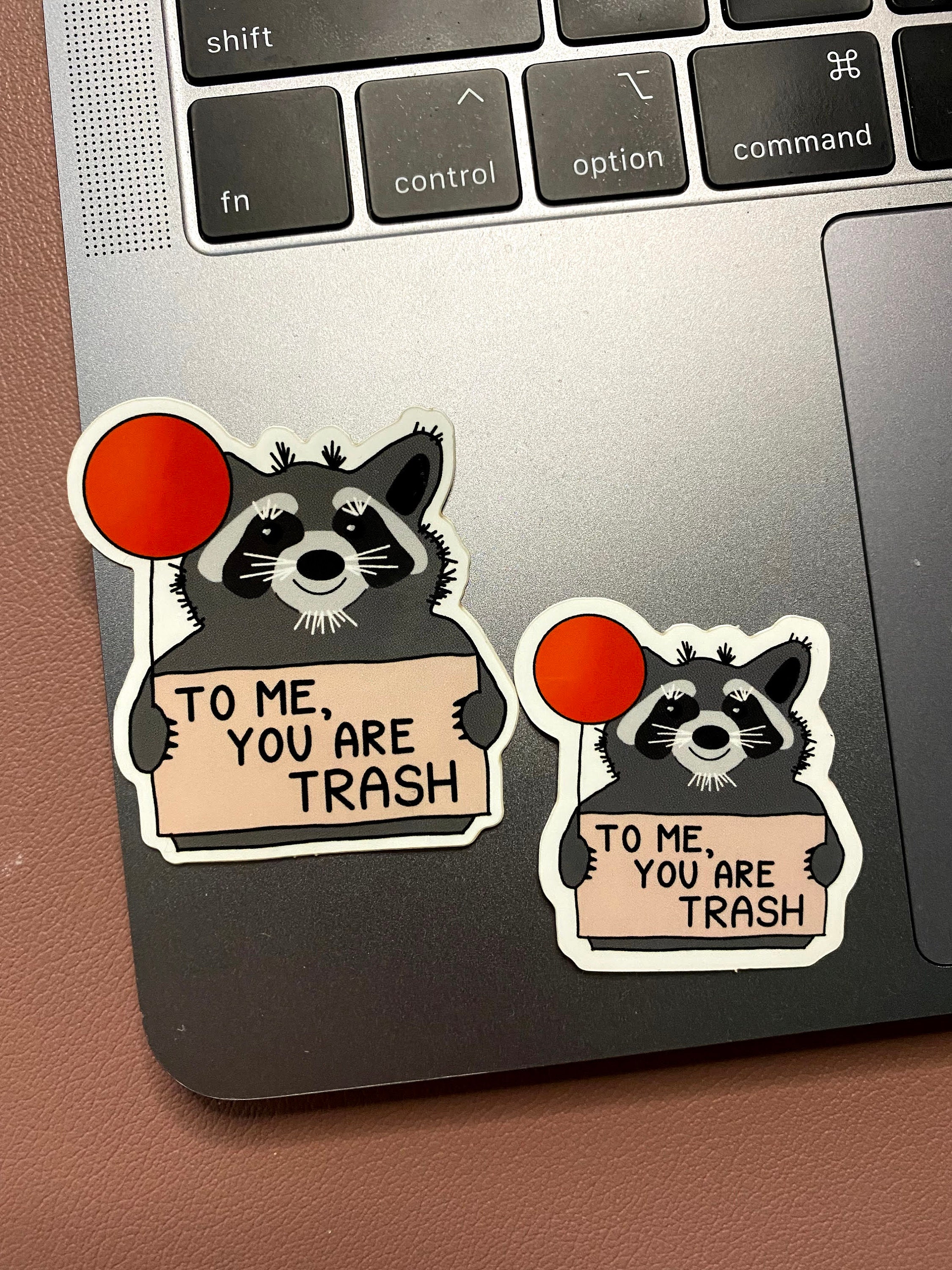 To Me You Are Trash Sticker Funny Gift Holiday Present | Etsy