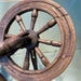 Small Working Spinning Wheel Vintage Spinning Tool Manual Spinning ...
