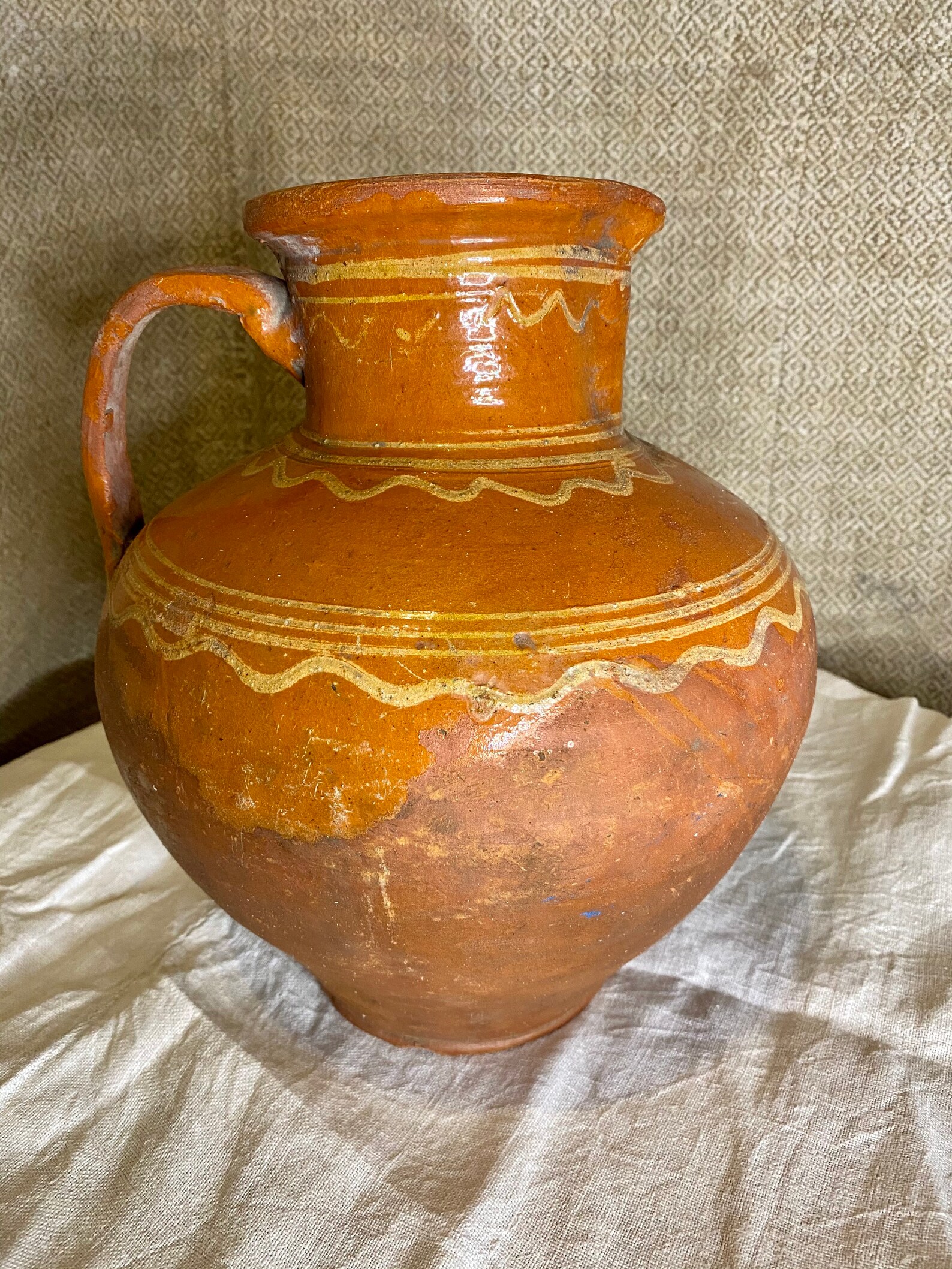 Primitive Clay Pottery Vintage Clay Pot Vintage Jug Garden | Etsy