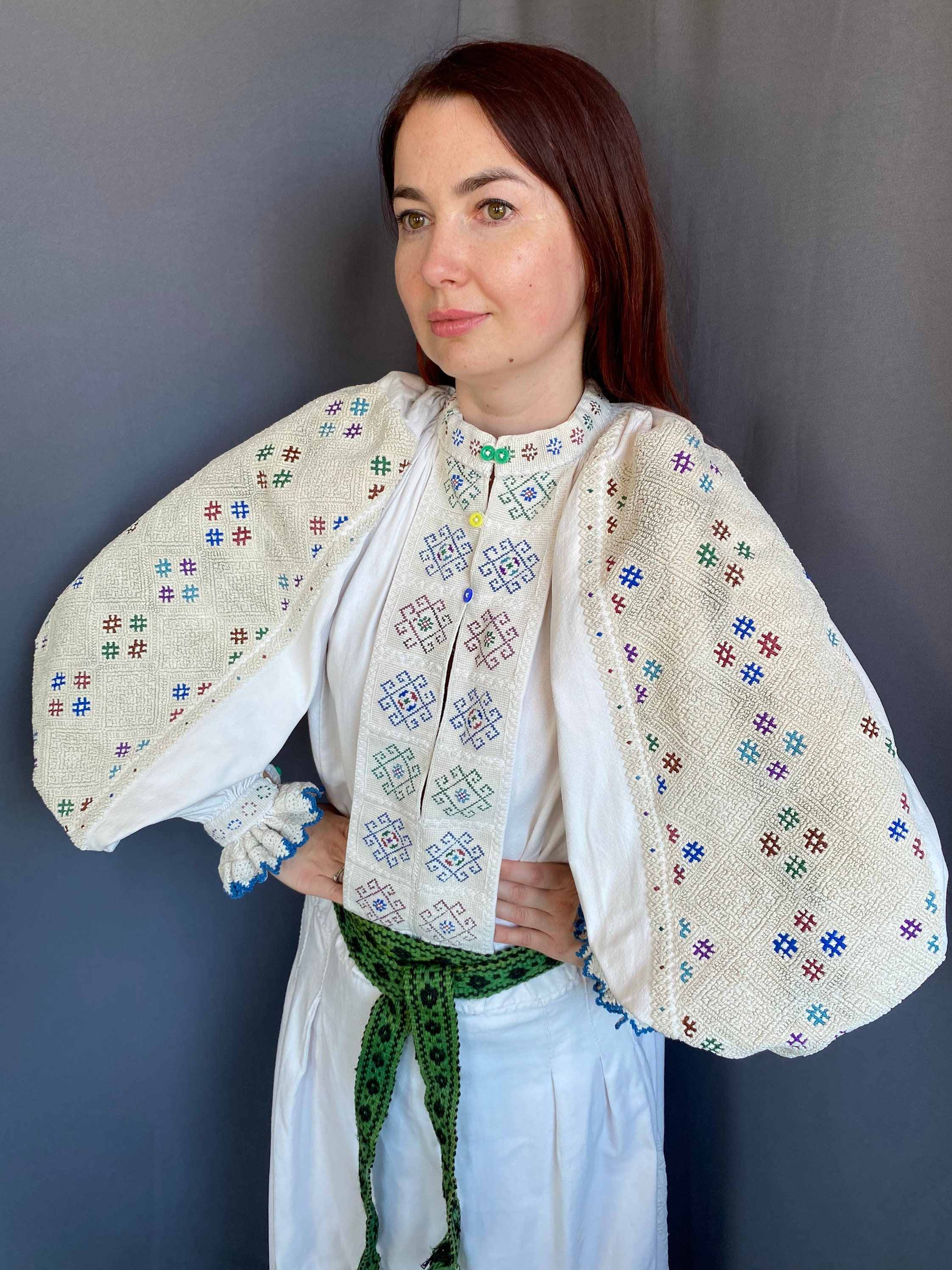 Romanian Dress Romanian Clothes Romanian Outfit Vintage Outfit - Etsy