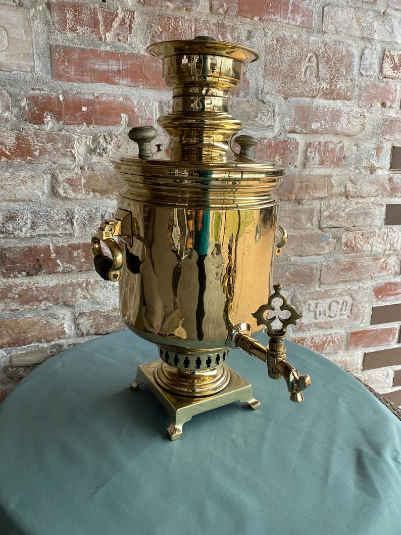 Antique Samovar Batashov Samovar Soviet Teapot Vintage Kettle Antique ...