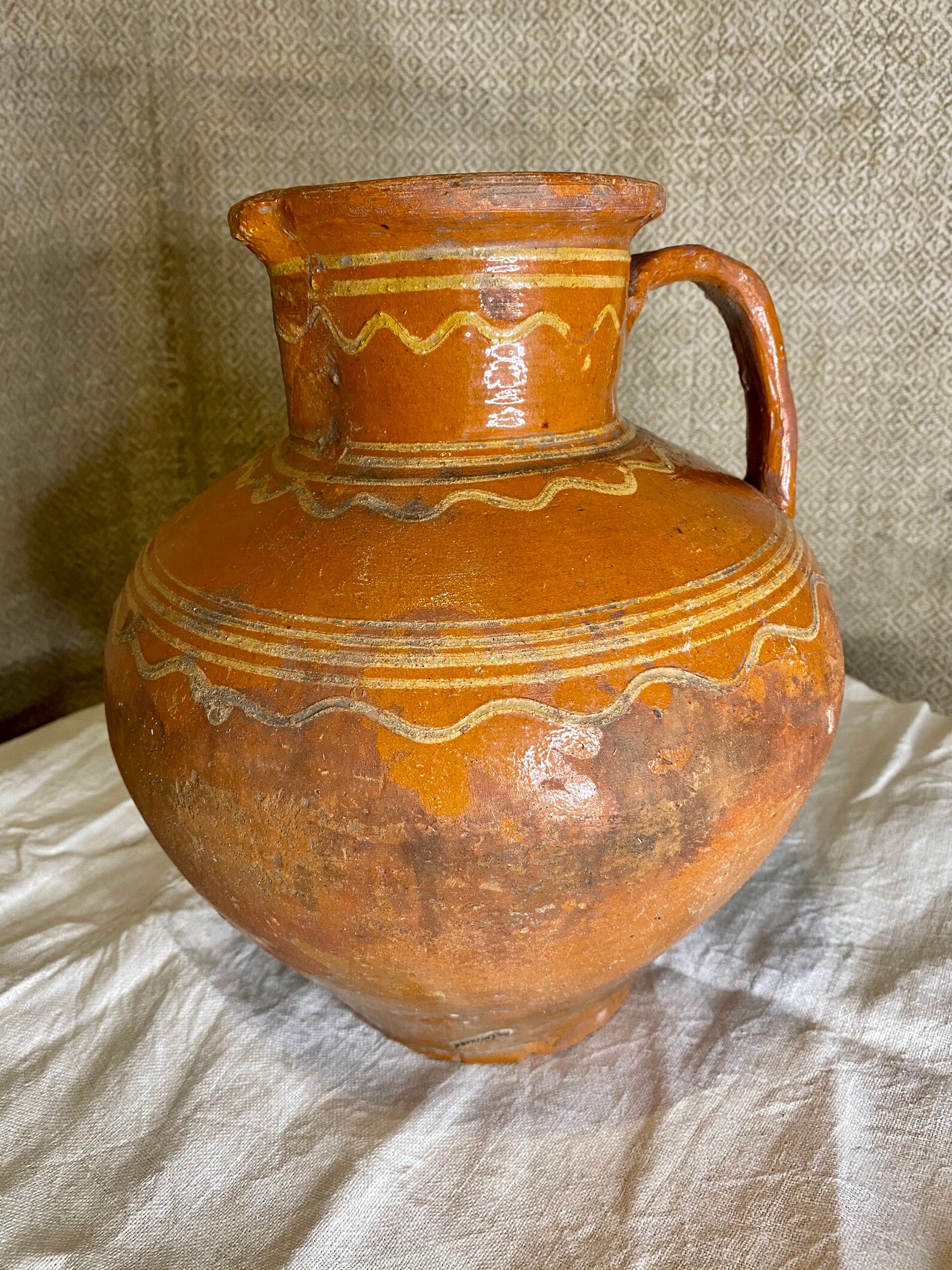 Primitive Clay Pottery Vintage Clay Pot Vintage Jug Garden | Etsy