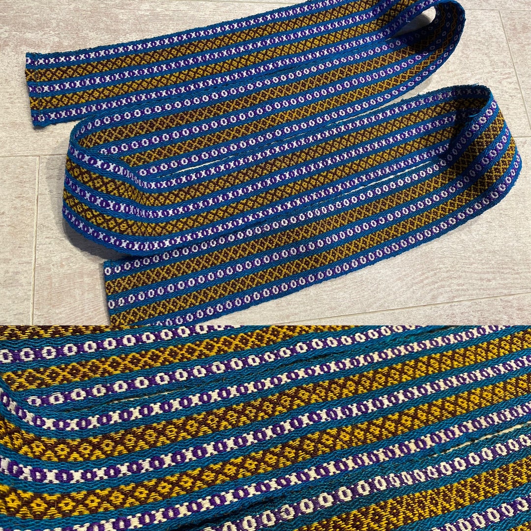 Vintage Belt Romanian Belt Wool Belt Vintage Belt Completely Handmade ...