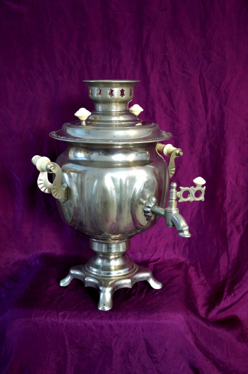 Samovar Samovar Drawn Samovar is a New Soviet Samovar Original - Etsy UK