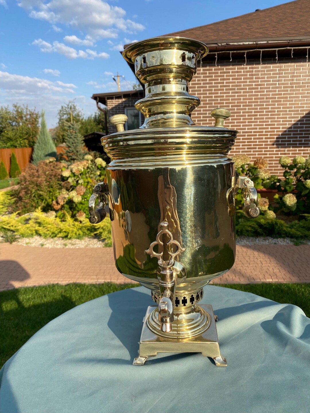 Antique Samovar Batashov Samovar Soviet Teapot Vintage Kettle Antique ...