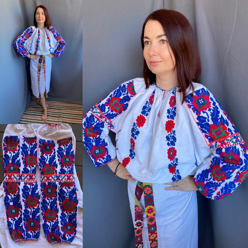 Romanian Fabric - Etsy