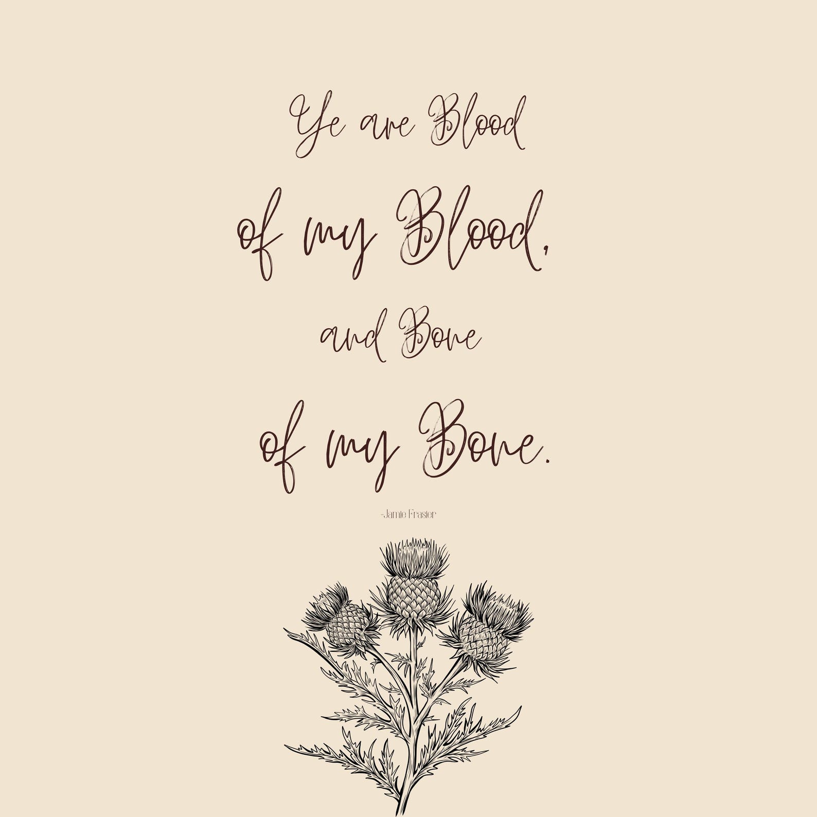 Outlander Quote: Wedding Vows Digital Poster - Etsy