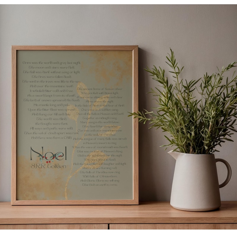 Tolkien Christmas Prints - Etsy