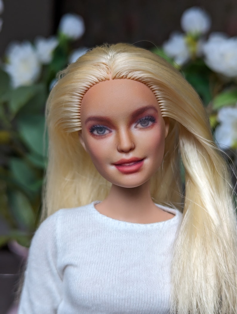 OOAK Curvy Barbie Fashionista Repaint Realistic Art Doll for Adult ...