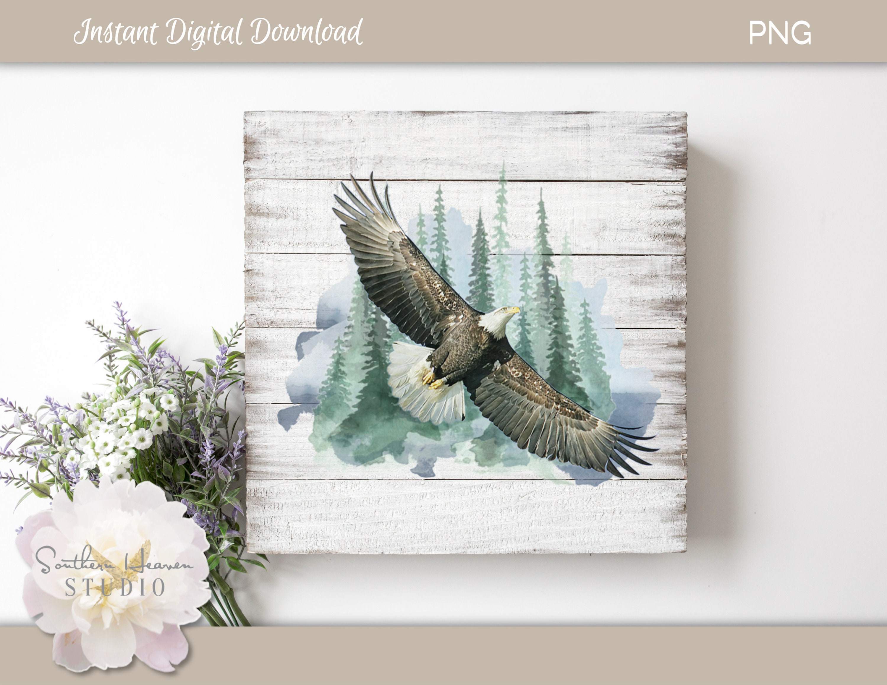 Bald Eagle Sublimation - Etsy