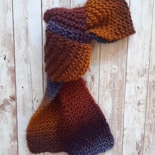 Knit Scarf Handmade - Etsy