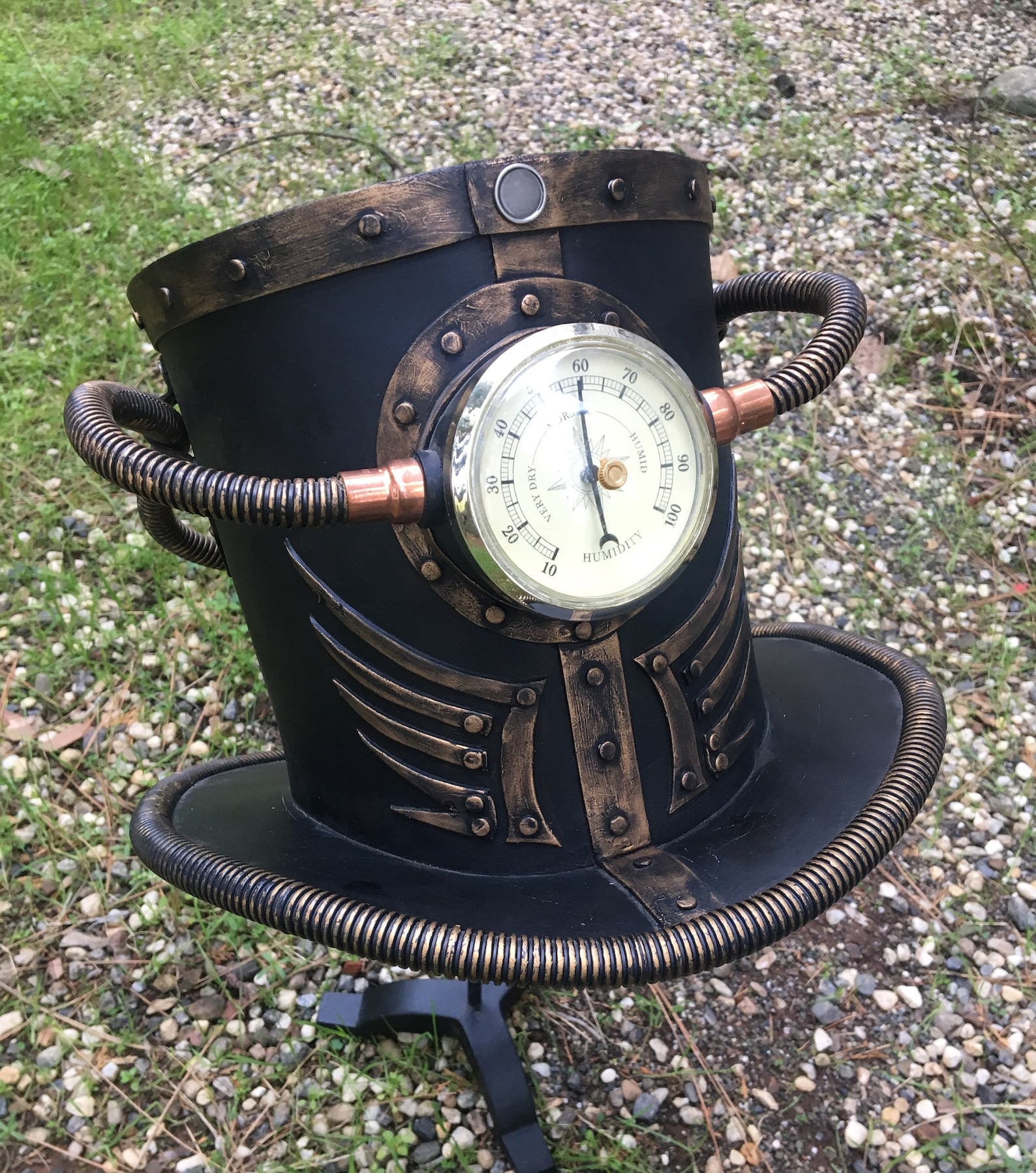 The Time Traveler Steampunk Top Hat - Etsy