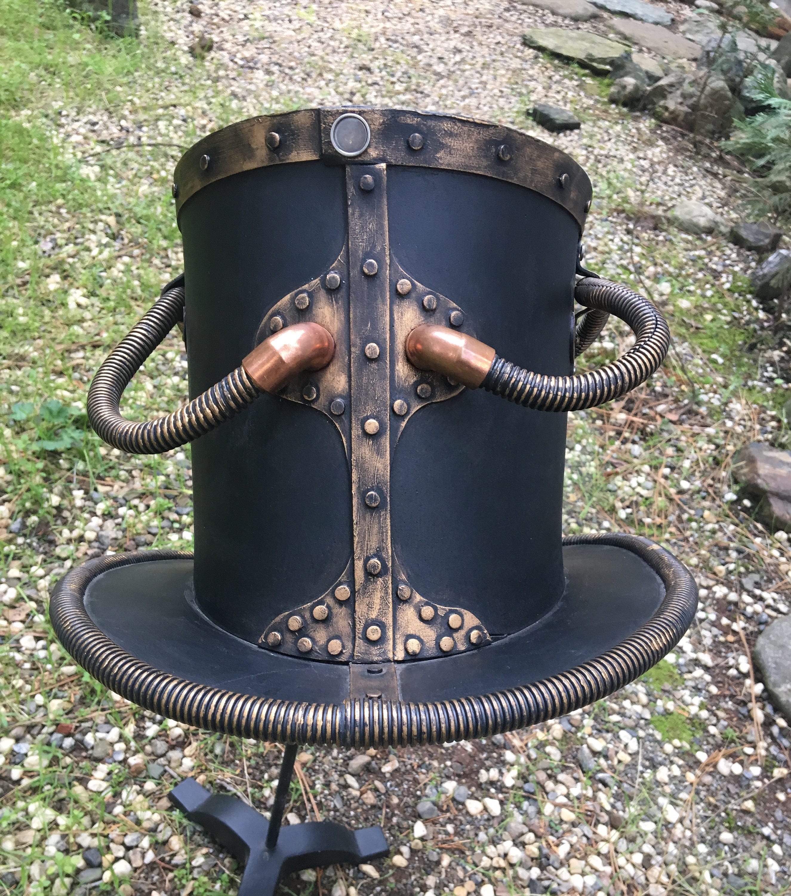 The Time Traveler Steampunk Top Hat - Etsy