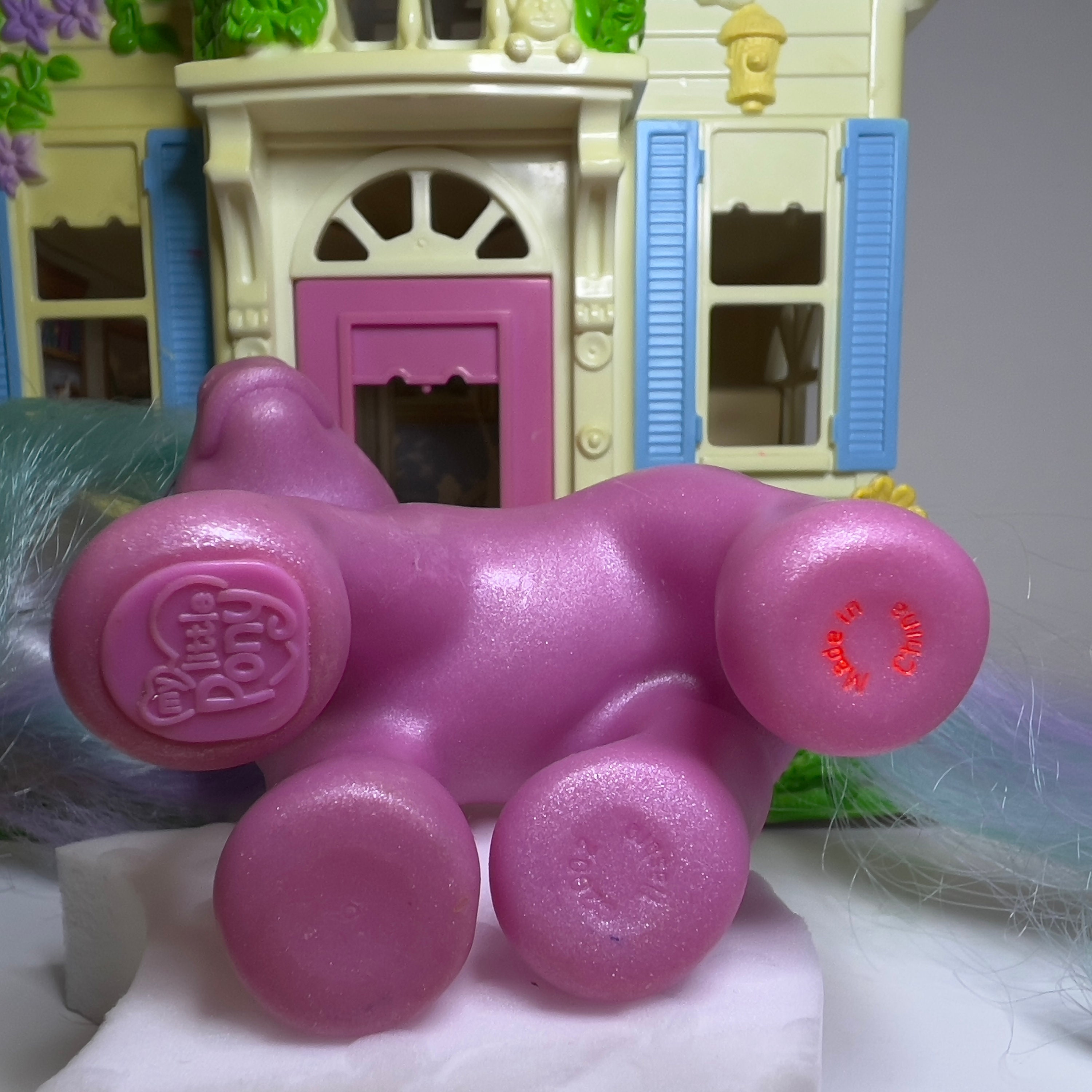 My Little Pony G3 Toola Roola Pink Swirl Blue White Purple Hair Vintage ...