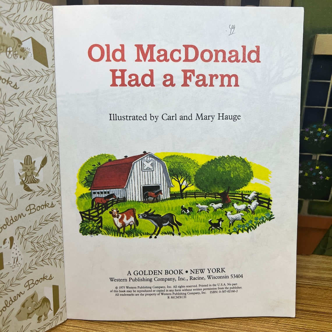 Vintage 1975 Old Macdonald Had a Farm A Little Golden Book Classic ...