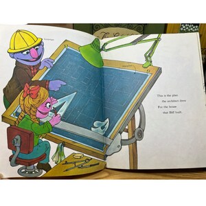 Vintage 1980 the House That Biff Built Featuring Jim Henson's Sesame ...