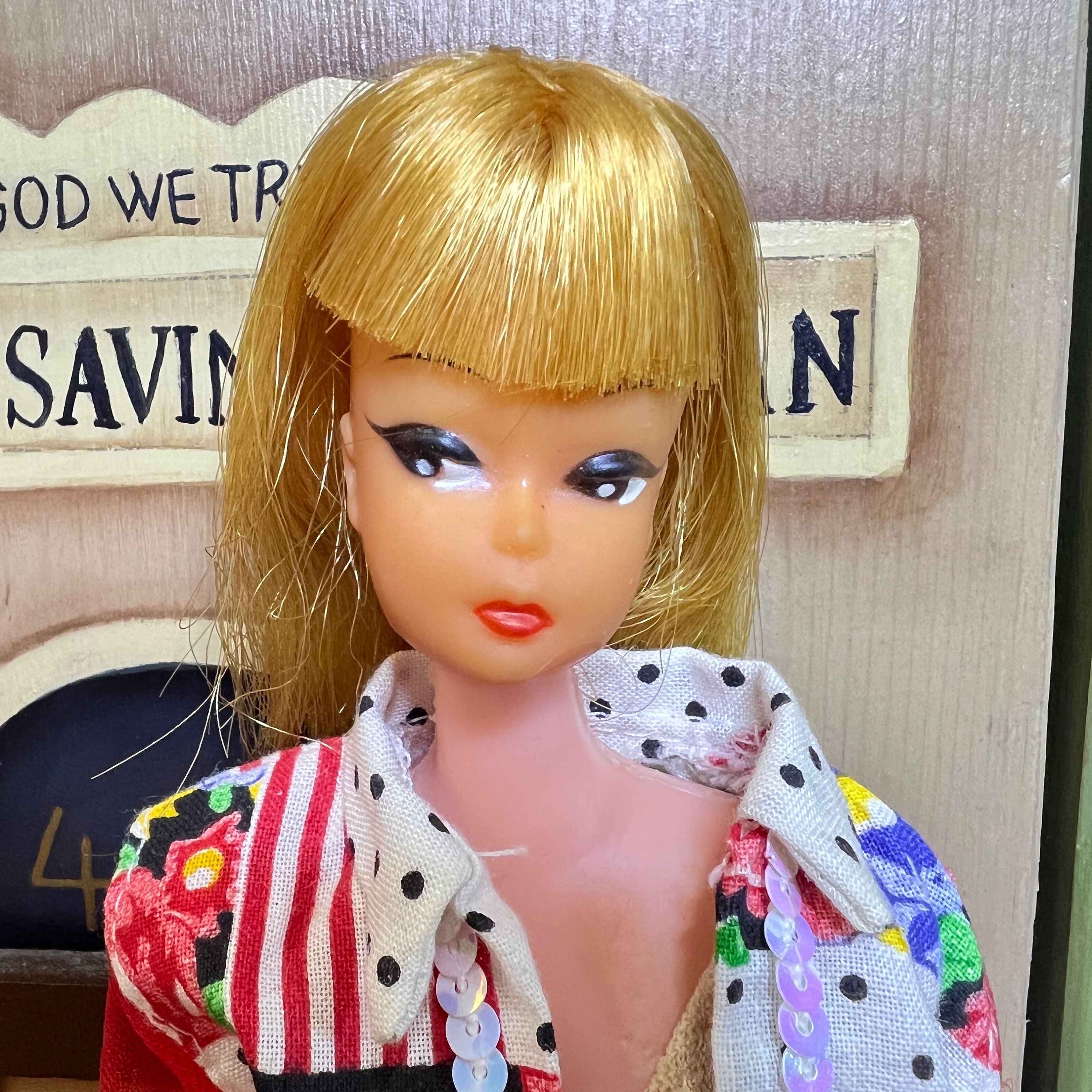 Vintage 1960's Barbie Hongkong Clone Doll 11.5 Inches Blonde Hair 2 ...