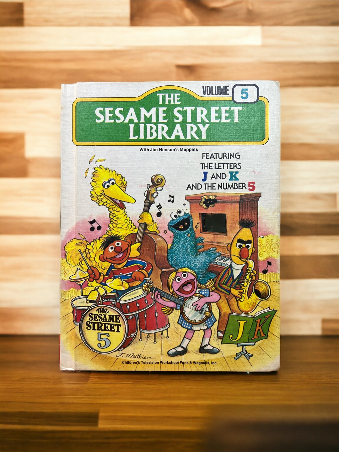 Vintage 1970's the Sesame Street Library Vol 5 Featuring Letters J K ...