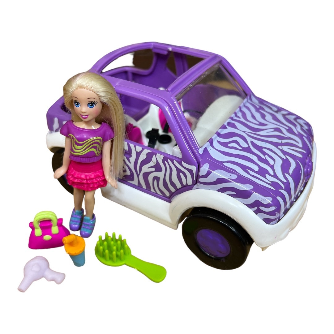 Polly Pocket 2001 Buggy Car & Figure With Accessories - Etsy