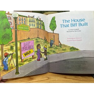 Vintage 1980 the House That Biff Built Featuring Jim Henson's Sesame ...