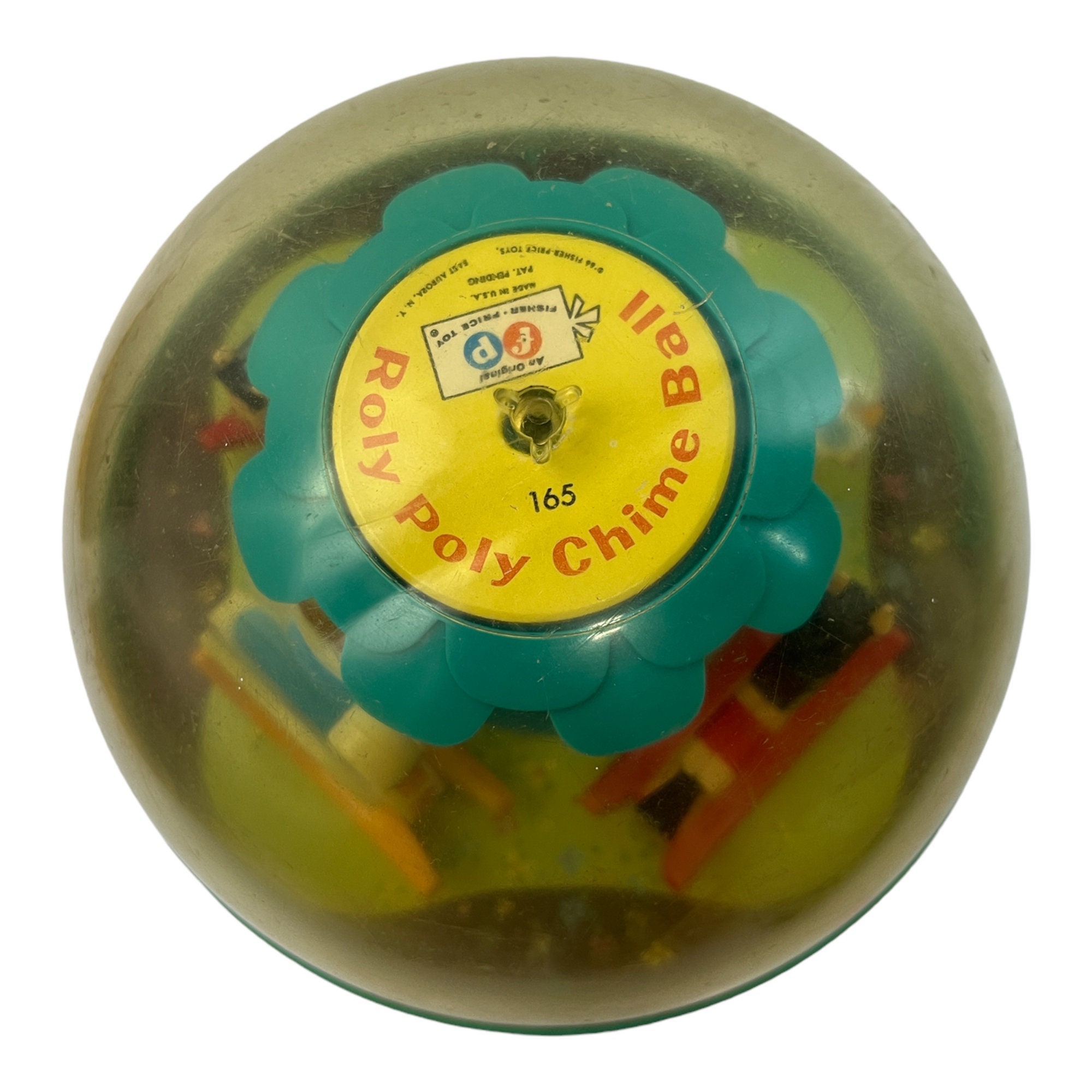 Vintage 1966 Fisher-price Roly Poly Chime Ball - Etsy