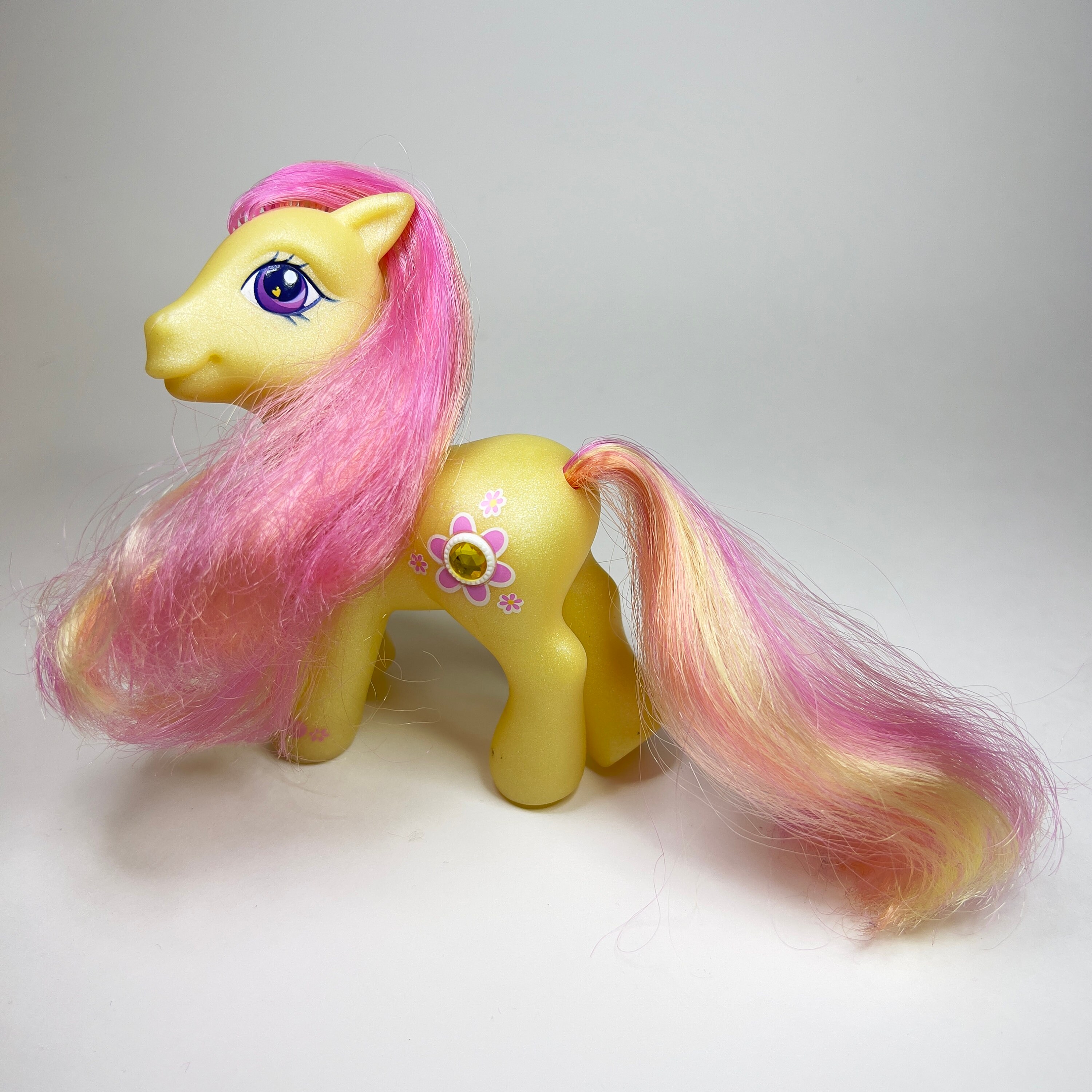 My Little Pony Gem Blossom G3 Vintage 2002 Jewel Pony Friendship Ball ...