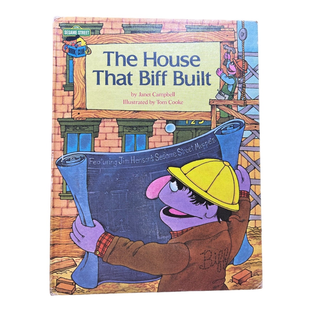 Vintage 1980 the House That Biff Built Featuring Jim Henson's Sesame ...